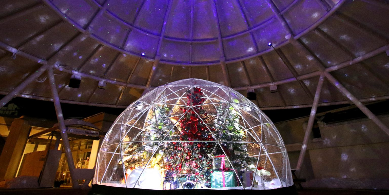 道の駅かわまた スノードームディスプレイ2020 | 株式会社CIA株式会社CIA